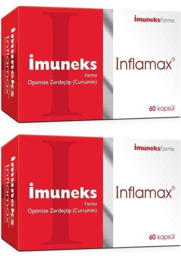 Imuneks Inflamax Optimize Zerdeçöp Curcumin 60 Kapsül 2 Adet Fiyatları ...