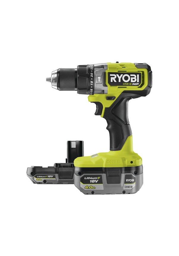 Ryobi RPD18X-242S 18 V 2.0 Ah - 4.0 Ah Akülü Kömürsüz Darbeli Matkap ...