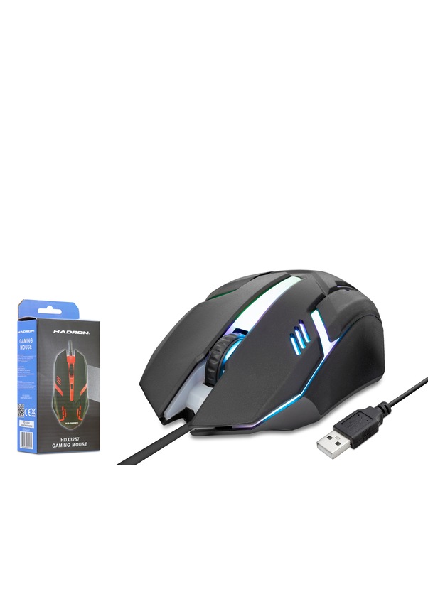 Hadron HDX3257(g20) Mouse Kablolu Oyun Usb Ledli 1600 Dpı Fiyatları ve ...