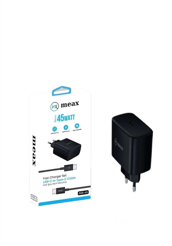 Meax MX-45 45 W USB-C To Typce-C Hızlı Şarj Cihazı Fiyatları ve Özellikleri
