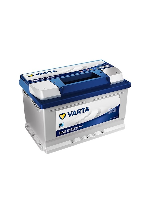 Varta E43 12v 72ah 680a Blue Dynamic Ford-opel Alçak Tip 2024 iade yok ...