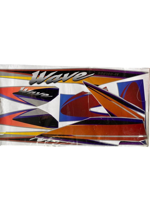 Honda Wave 100 Sticker Set Füme İçin Fiyatları ve Özellikleri