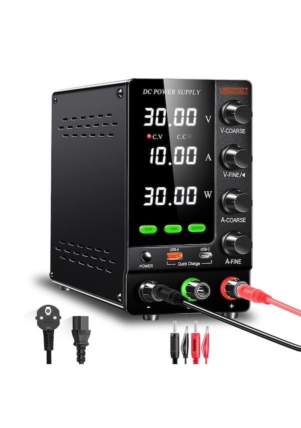 30v/10a Ayarlı Dc Güç Kaynağı Voltaj Regülatörü Süper Model Fiyatları ...