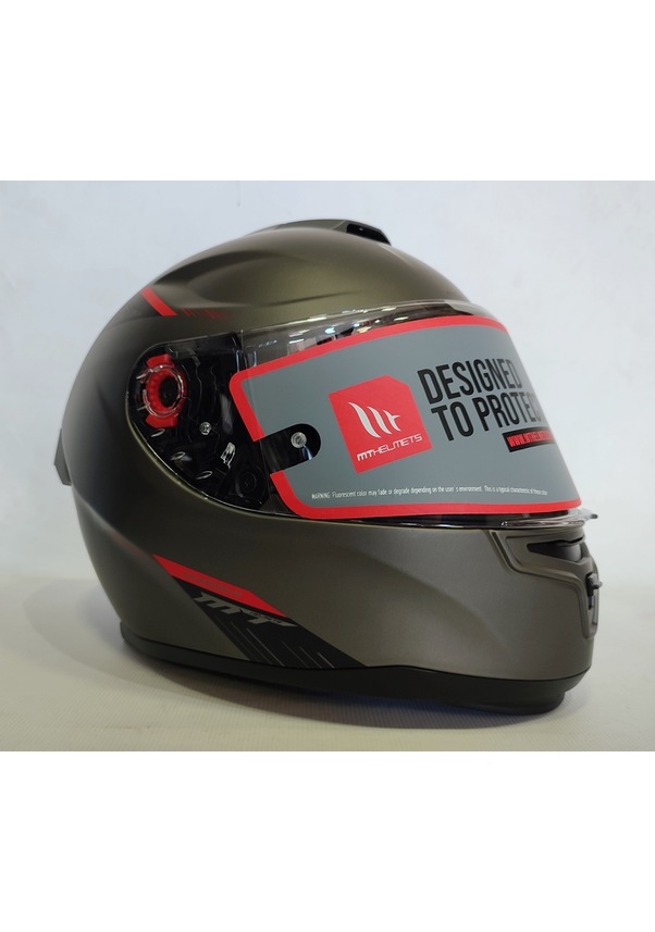 Mt Kask Mt Hummer Mat Titanium - Şefaf Vizörlü Fiyatları ve Özellikleri