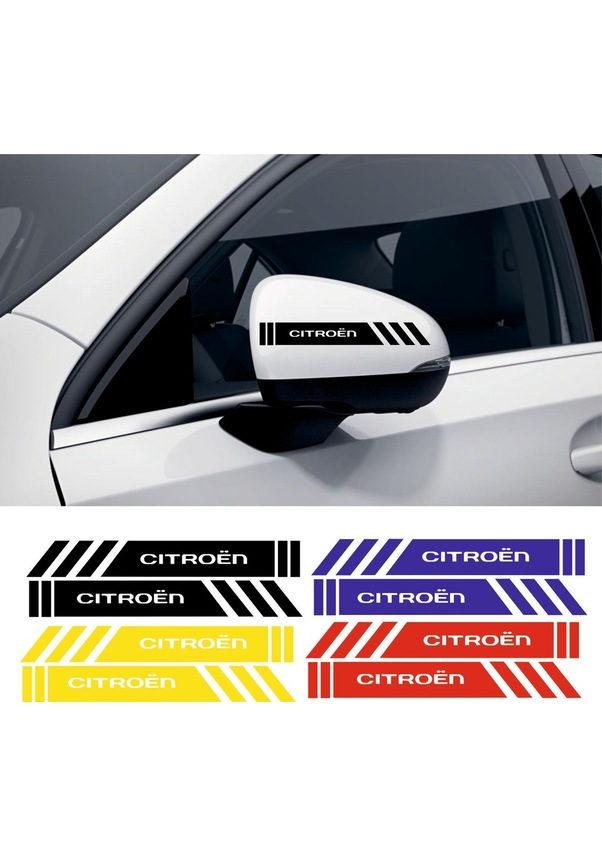 Citroen C25 Yan Dikiz Aynası Şerit Sticker Araca Özel Fiyatları ve ...