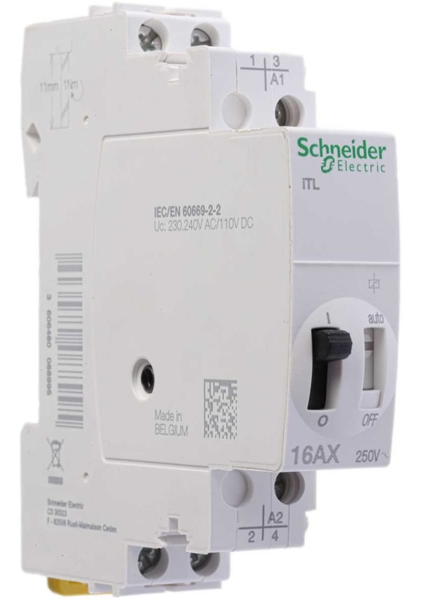 Schneıder A9c30812 İtl Darbe Akım Anahtarları. 16a 2p 230vac/110v ... Schneıder A9c30812 İtl Darbe Akım Anahtarları. 16a 2p 230vac/110v ...