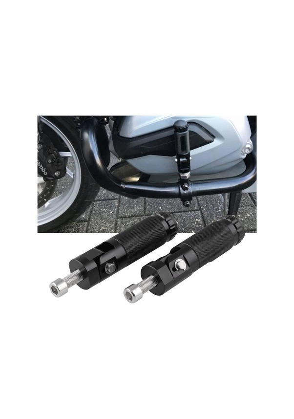 Sones Mb-bf006-bk 2 Adet Evrensel Motosiklet Katlanır Ayak Dayama ...