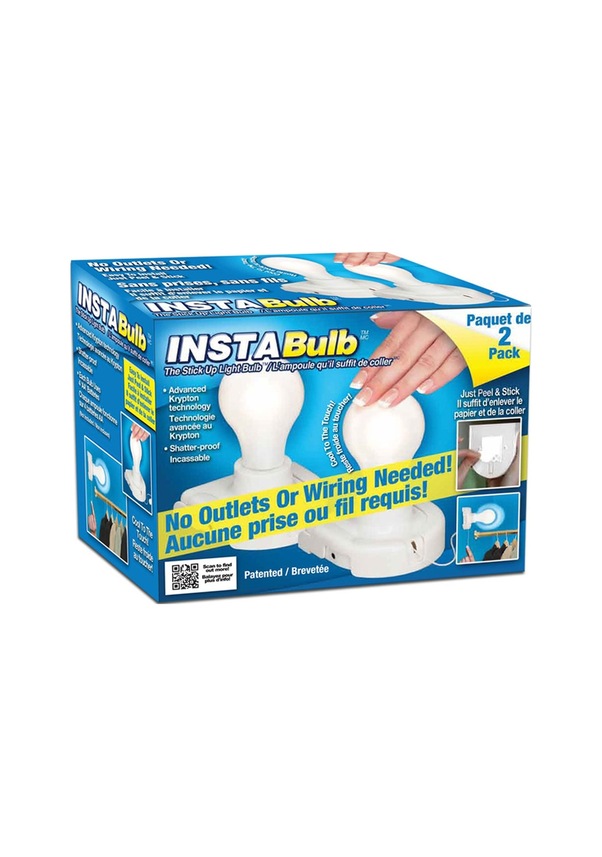 Insta Bulb 2 Li Kapı Ve Duvara Monte Edilen Büyük Boy Led Ampül ...