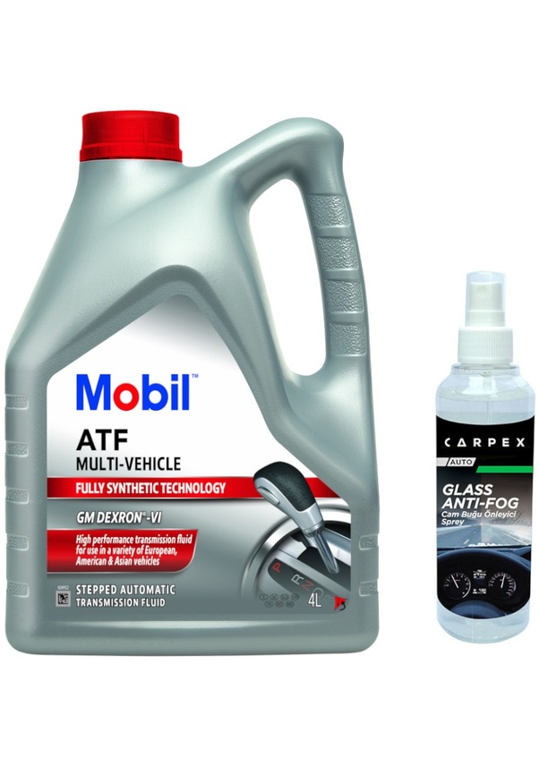 Mobil Atf Multi Vehicle Otomatik Şanzıman Yağı 4 L + Carpex Auto Glass ...