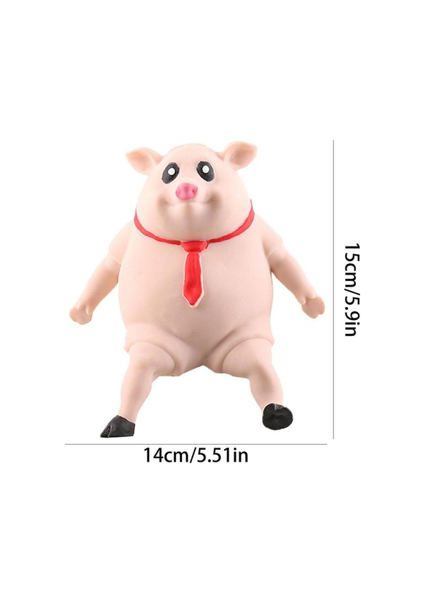 Sıkmak Pembe Domuz Fidget Oyuncaklar Yavaş Ribaund Tpr Squishy Piggy ...