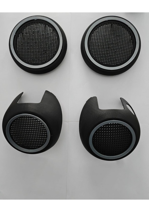 Mini Cooper S R55 R56 R57 R58 R59 Ön Kapı Üst Alt Hoparlör Kapağı 4 Lü ...