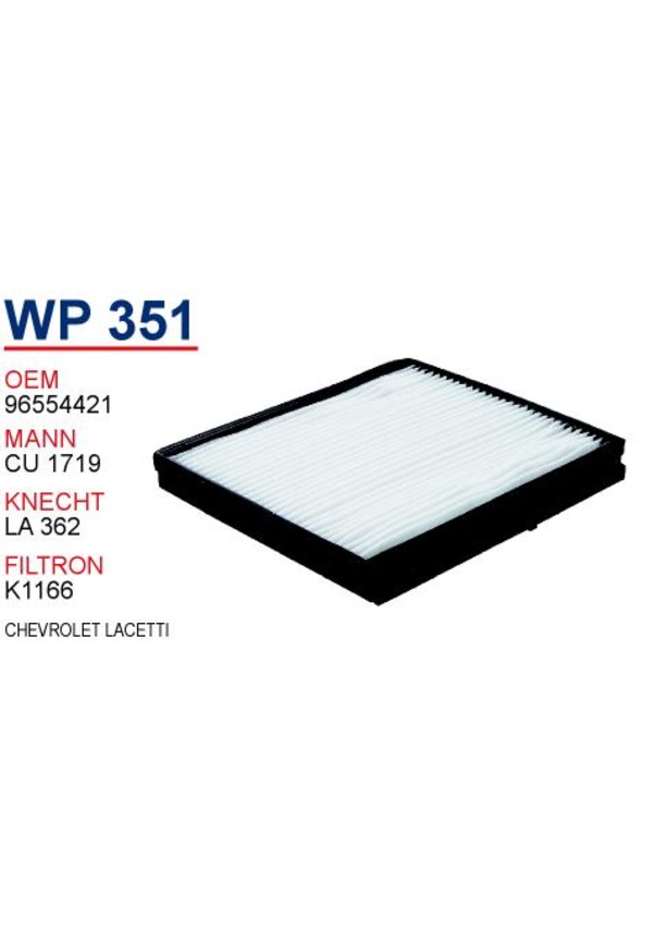 96554378 CHEVROLET LACETTİ KLİMA FİLİTRESİ Fiyatları ve Özellikleri