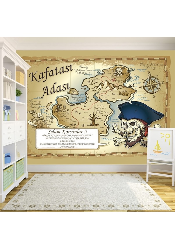 Korsan Haritası Duvar Posteri Fiyatları ve Özellikleri