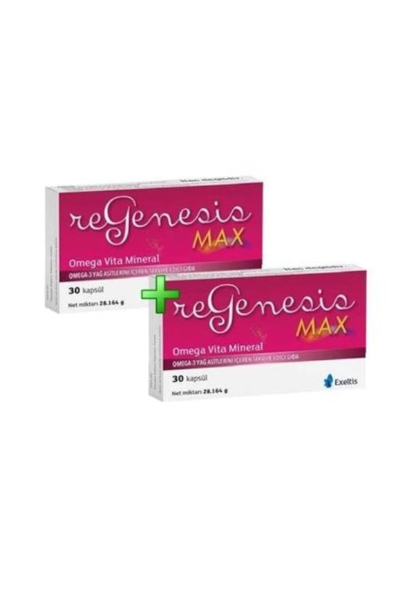 Regenesis Max 30 Kapsül 2'li Paket Fiyatları ve Özellikleri