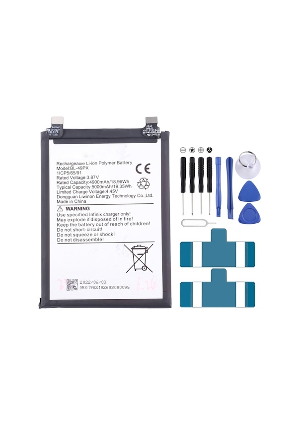 Cbtx Infinix Note 30 Pro İçin Pil Değişimi Bl-49px 4900mah Fiyatları ve ...