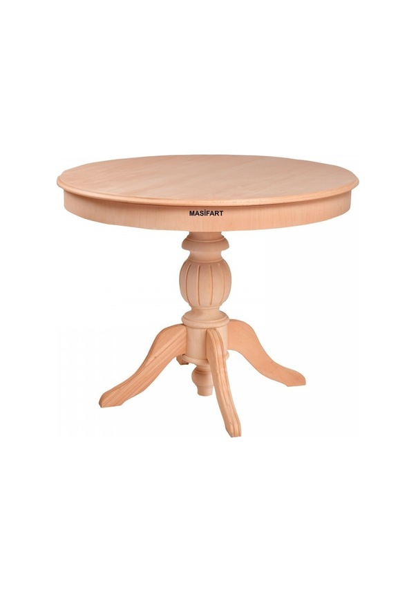 Masifart Elpid Baba Masa Yuvarlak İlaveli 110 Luk Cilasız Ham Fiyatları ...