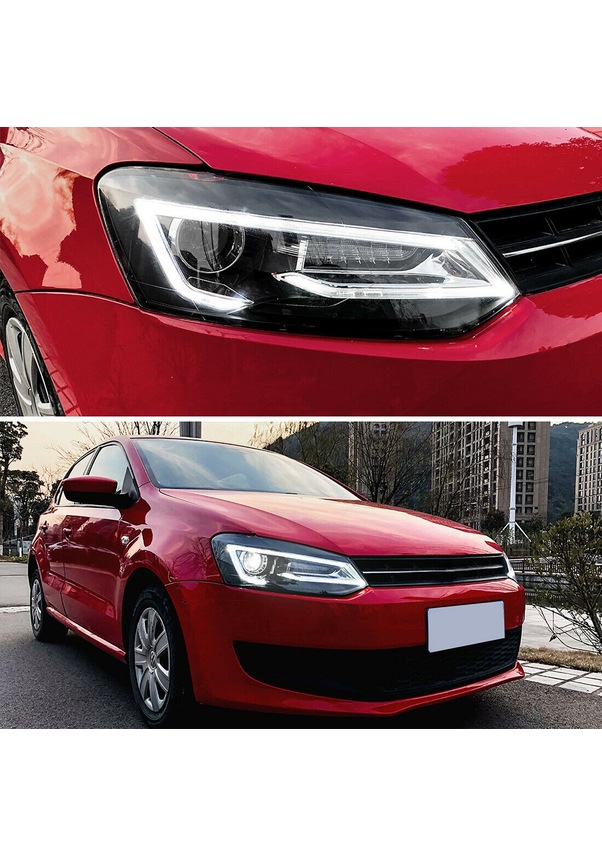 VW POLO 6R 2009-2014 AUDİ DİZAYN LEDLİ ÖN FAR Fiyatları ve Özellikleri
