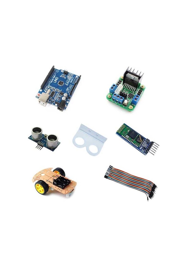 Arduino Bluetooth Robot Araba Kiti - Kit01 Fiyatları ve Özellikleri