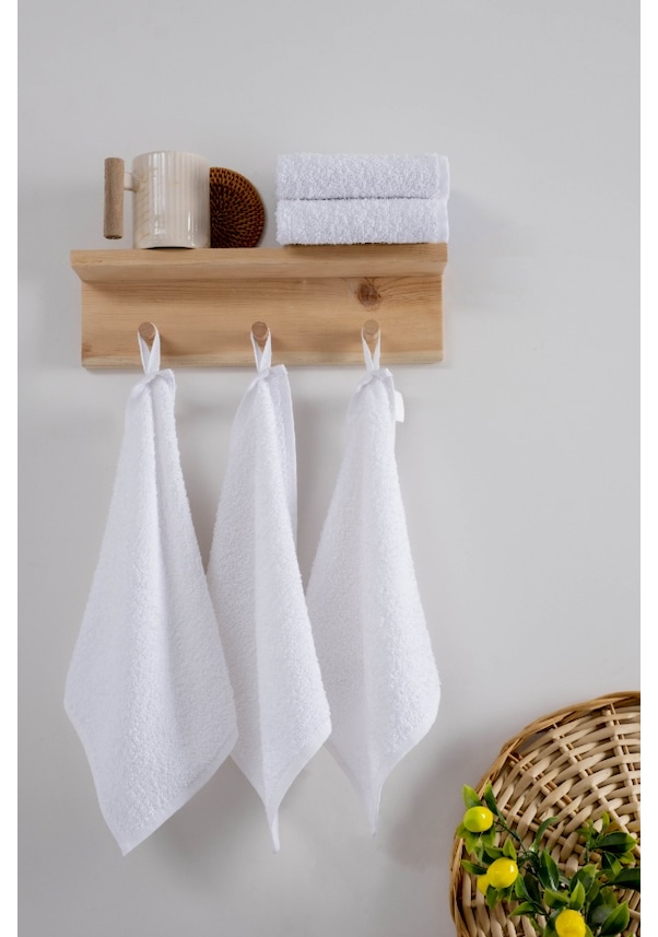 30x30 Mutfak Havlu Seti 5'Li El Yüz Peçete Havlusu Kurulama Bezi ...