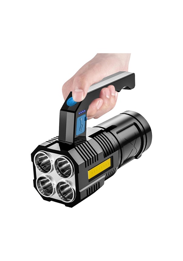 Led Süper Parlak Taşınabilir Lamba Usb Şarj Edilebilir El Feneri 4 Mod ...
