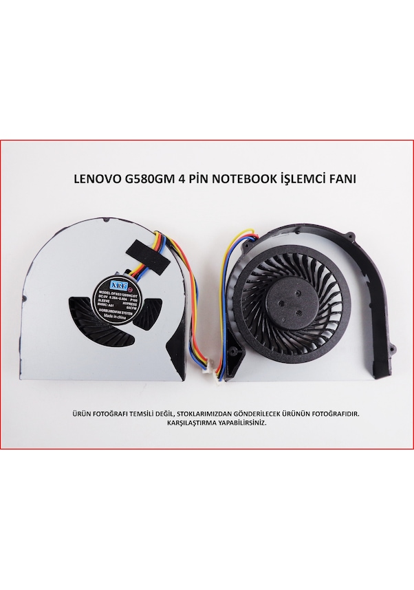 Lenovo Uyumlu G580 Gm Fan 4 Pin Fan Onboard Ekran Kartlı Model Nf92 Fiyatları ve Özellikleri