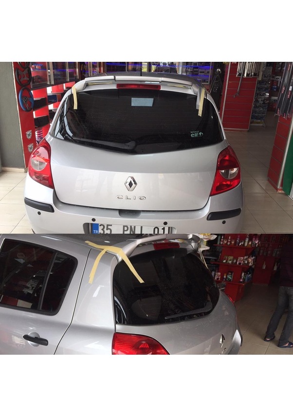 Clio 3 Spoiler (fiber) Fiyatları ve Özellikleri