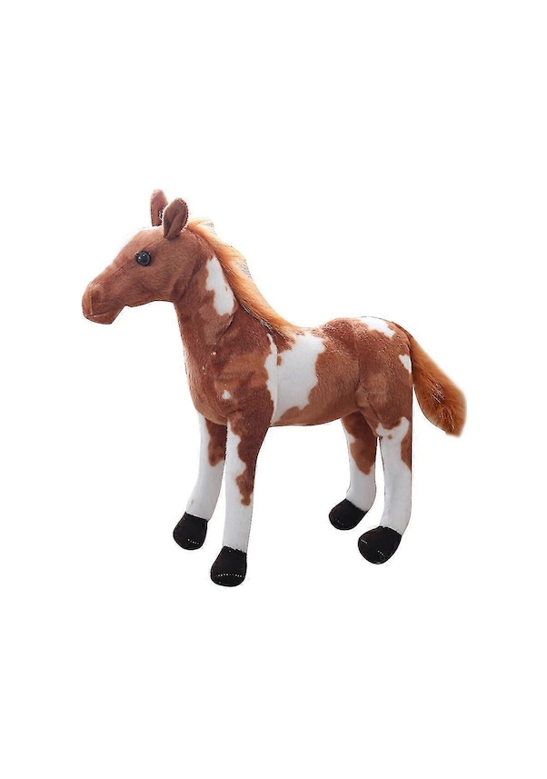 Büyük Doldurulmuş At Hayvan Oyuncak At Peluş Oyuncak Taklit Midilli ...