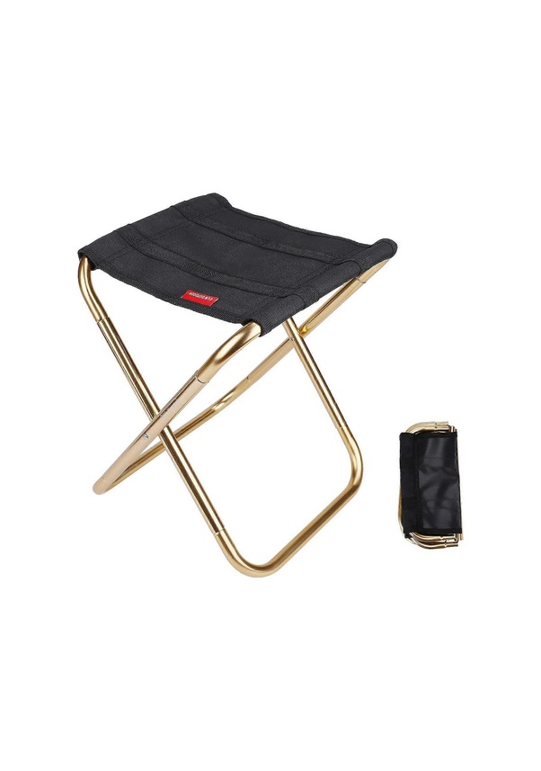 Siyah Kamp Katlanır Tabure 24,5 22,5 27 Cm Mini Tabure Kamp Sandalyesi ...
