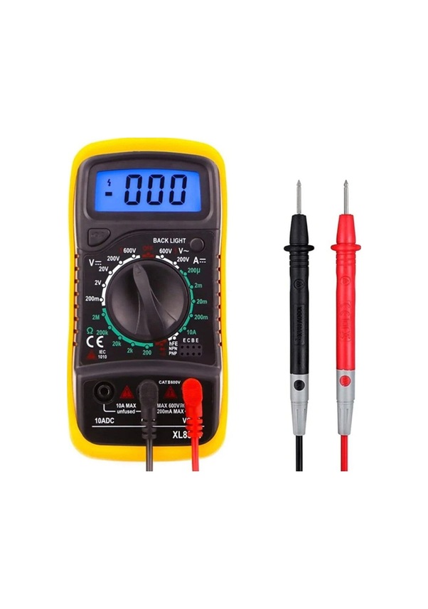 Dijital Multimetre Led Ekranlı Avometre Mini Ölçü Aleti Fiyatları ve ...