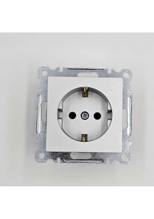 Makel Karea Topraklı Priz Modül B.metalik Gümüş Fiyatları ve Özellikleri