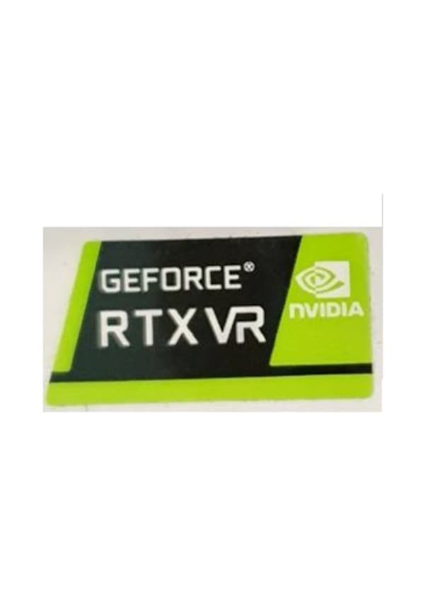 OEM Nvidia Geforce RTX VR Sticker Yatay Etiket D104 Fiyatları ve ...