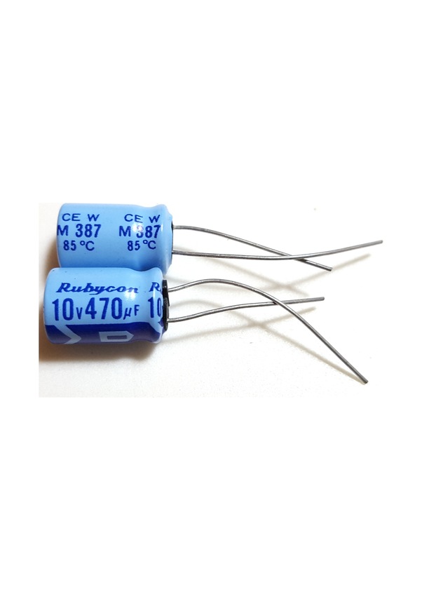 100 Adet 10V 470Uf Rubycon Radyal Kondansatör Fiyatları ve Özellikleri