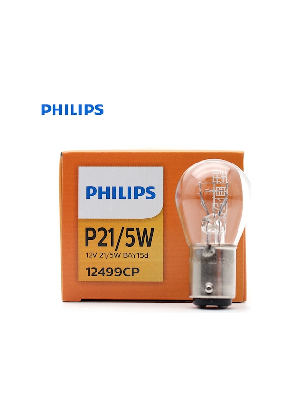 Philips 12V P21-5W Sinyal Ampulu 1016 10 Adet 12499 Cp Standar ...