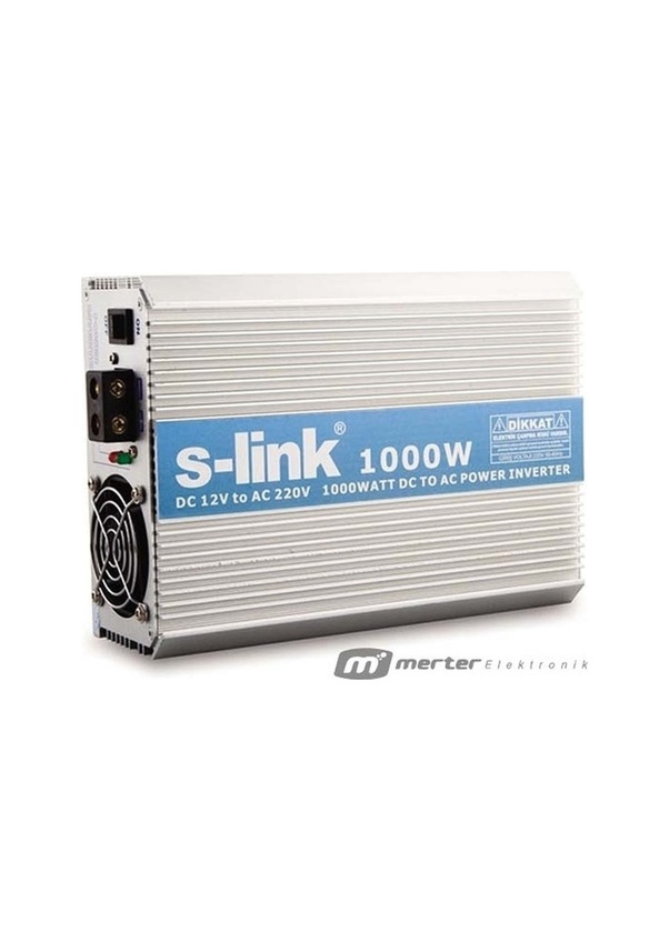 S-link Sl-1000 Watt 12 Volt 1000 Watt İnverter 12v-220v Çevirici ...