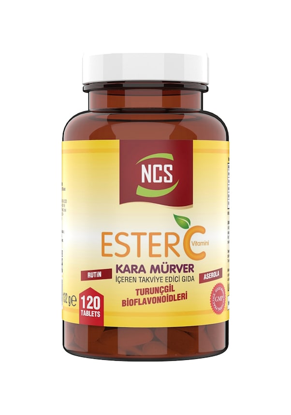 Ncs Ester C Vitamini 1000 Mg Kara Mürver 120 Tablet Vitamin C Fiyatları ve Özellikleri