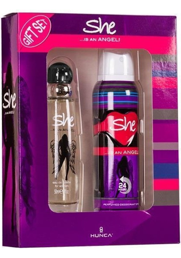 She Is An Angel Kadın Parfüm EDT 50 ML + Deodorant 150 ML Fiyatları ve ...
