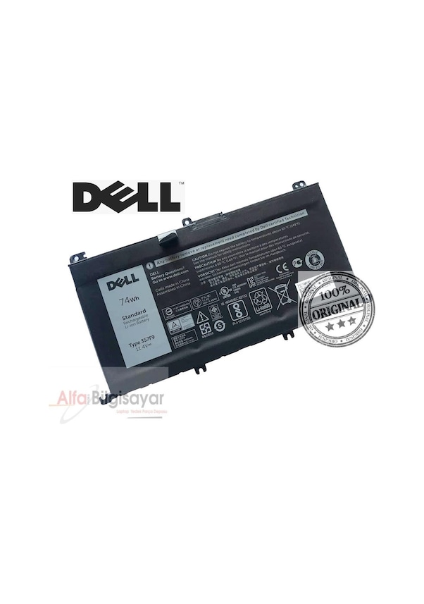 Laptopyedekparca Dell Uyumlu Inspiron 15 Gaming 7559 P57F Batarya Dell ...