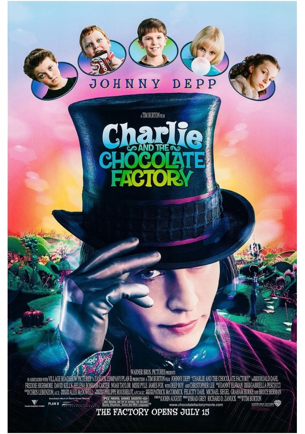 Charlie And The Chocolate Factory 2005 1 Folyo - Afiş - Poster-2103 70 ...