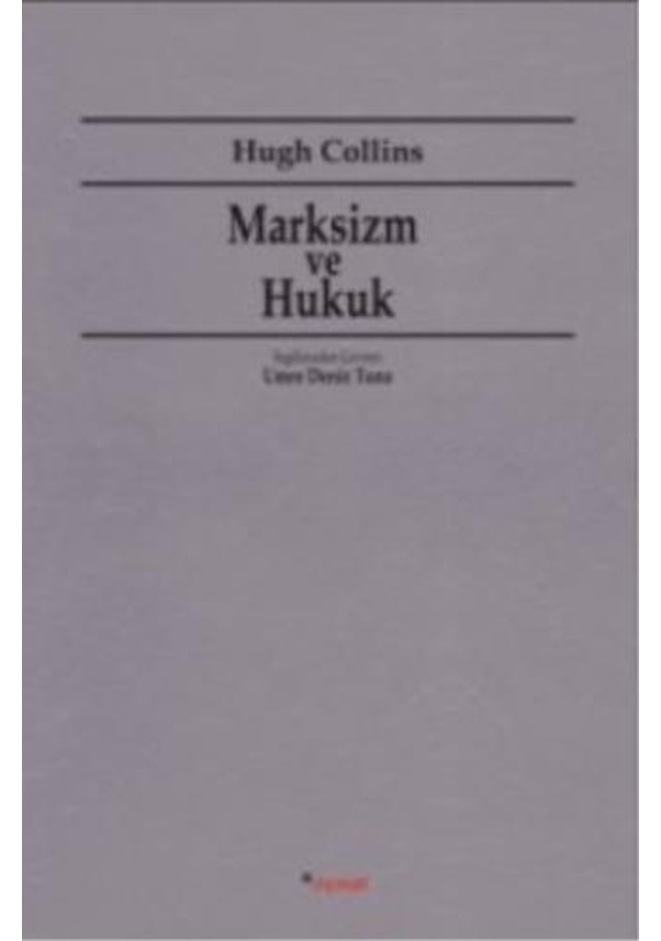 Marksizm ve Hukuk - Hugh Collins - Dipnot Fiyatları ve Özellikleri