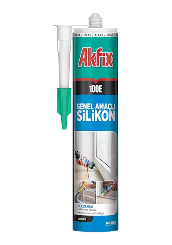 Akfix 100E Beyaz Silikon 280Ml Fiyatları ve Özellikleri