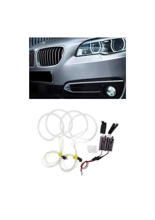 E46 CCFL Angel Eyes Halka Seti BEYAZ Fiyatları ve Özellikleri