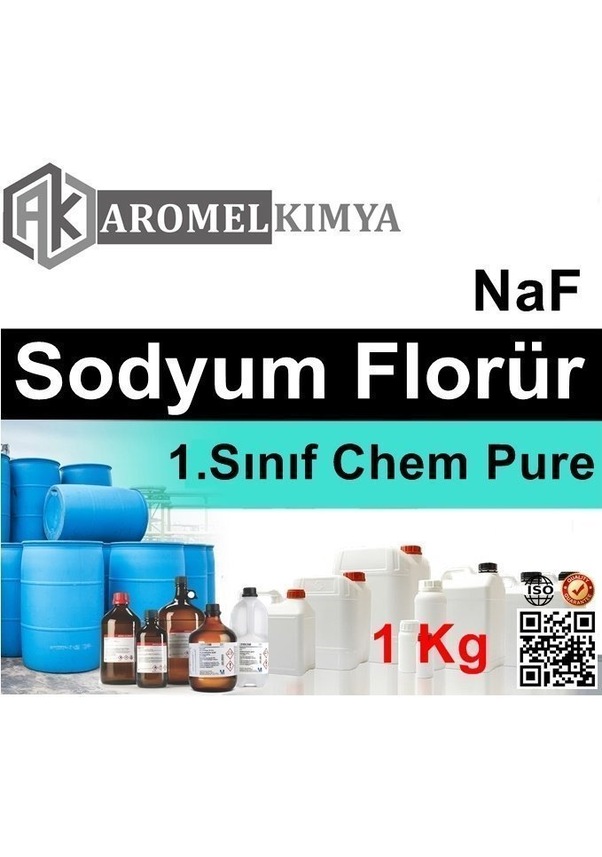 Sodyum Florür | 1 kg | Chem Pure | Sodium Fluoride Fiyatları ve Özellikleri