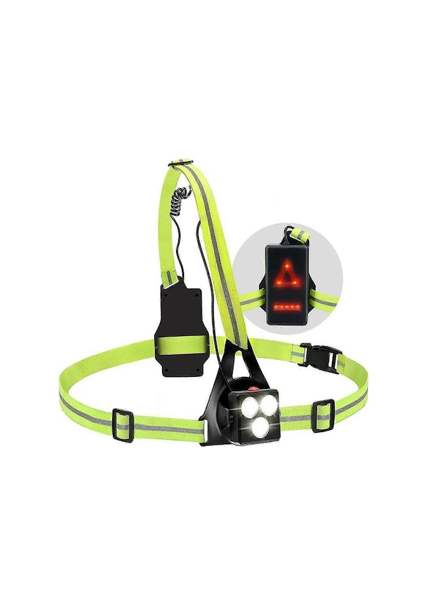 Lampe De Course Pied, Lampe Poitrine Led Ultra Puissante Rgable 120 ...