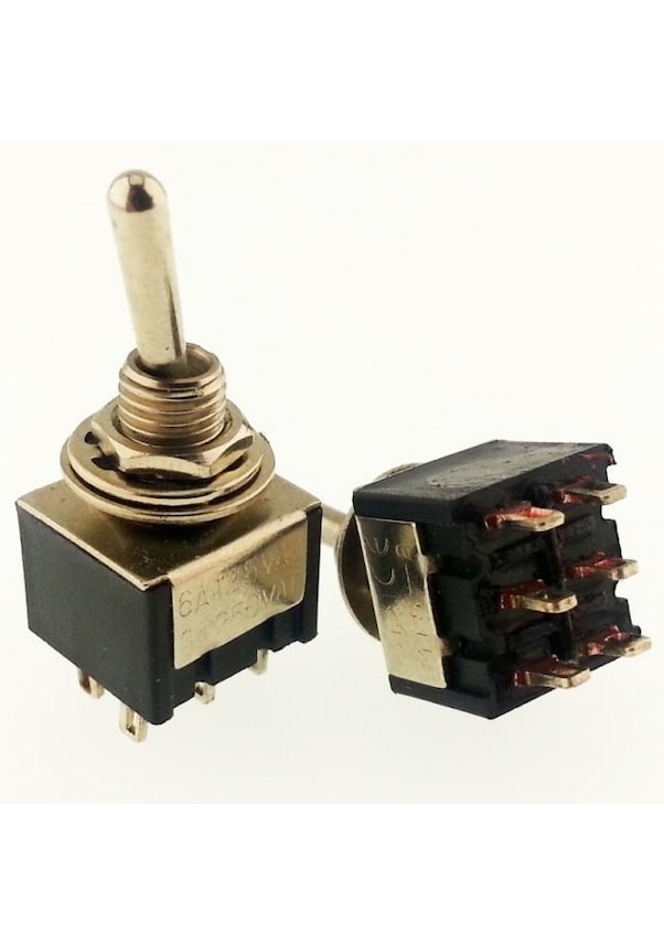 IC-146 Toggle Swıtch On-(On) 6P (Mts-212) Yaylı Fiyatları ve Özellikleri