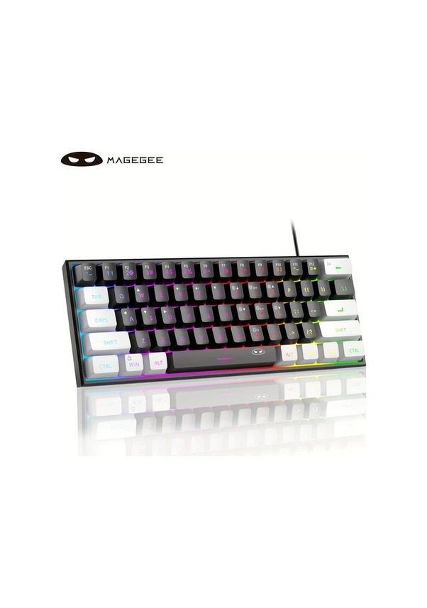 Globalbloom Magegee Mini 60 Oyun Klavyesi Whiteblack Mix Rgb ...