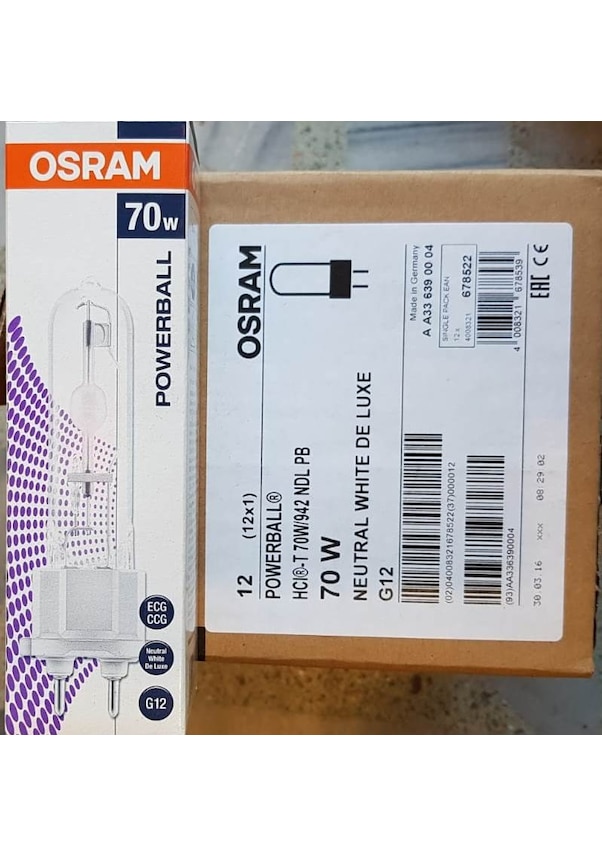OSRAM POWERBALL HCI 70W 942 NEUTRAL WHITE Fiyatları ve Özellikleri