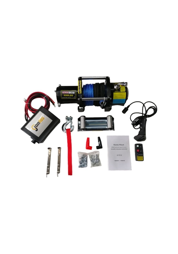 Janlas 6500 lbs Sentetik Halat 4x4 Offroad Vinç Uzaktan Kumanda ...