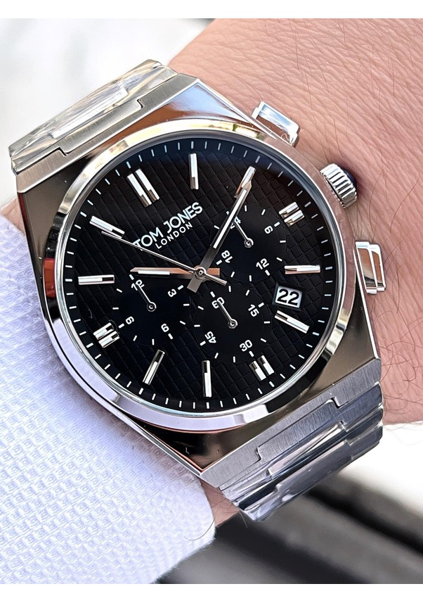 Tom Jones Çelik Kordon 3 Atm Suya Dayanıklı 2 Yıl Garantili Erkek Kol ...