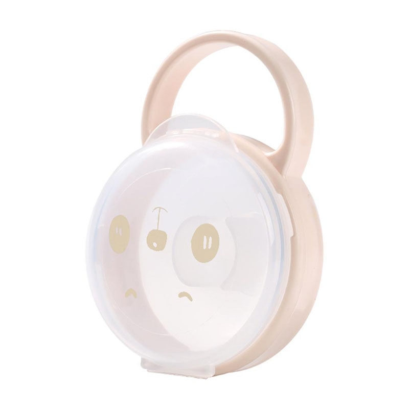 Sones Bebek Karikatür Panda Emzik Saklama Kutusu Taşınabilir Emzik ...