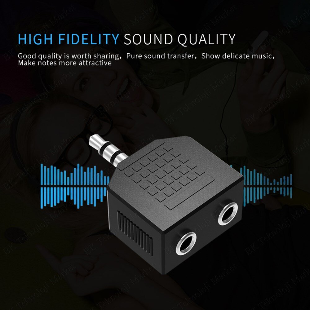 3.5Mm Stereo Kulaklık Ses Çoklayıcı Adaptör Fiyatları ve Özellikleri